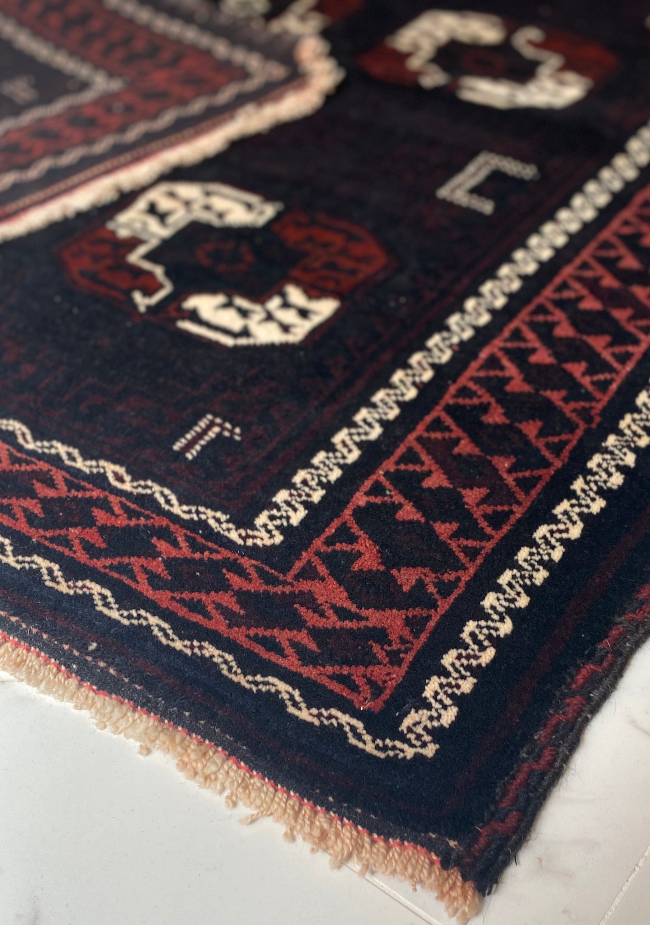 Turkmen Tribal Persian Rug (Ref:N33)– Persian Threads